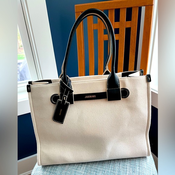 Jason Wu | Bags | Jason Wu Cream Tote Bag | Poshmark